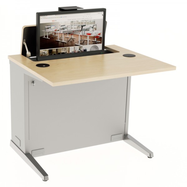 line-of-sight-manual-computer-desks - Workrite Ergonomics