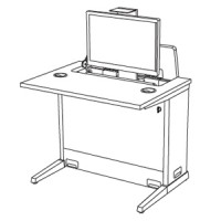 computer-desk-configure-manual-line - Workrite Ergonomics