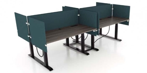 Benching Sit Stand Desks - Benching Systems - Workrite Ergonomics