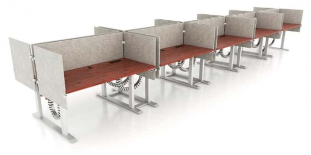 Benching Sit Stand Desks - Benching Systems - Workrite Ergonomics