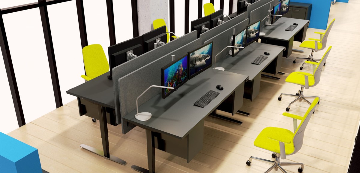 Sentinel Sit Stand Desk - One for All. All in One. - Workrite Ergonomics