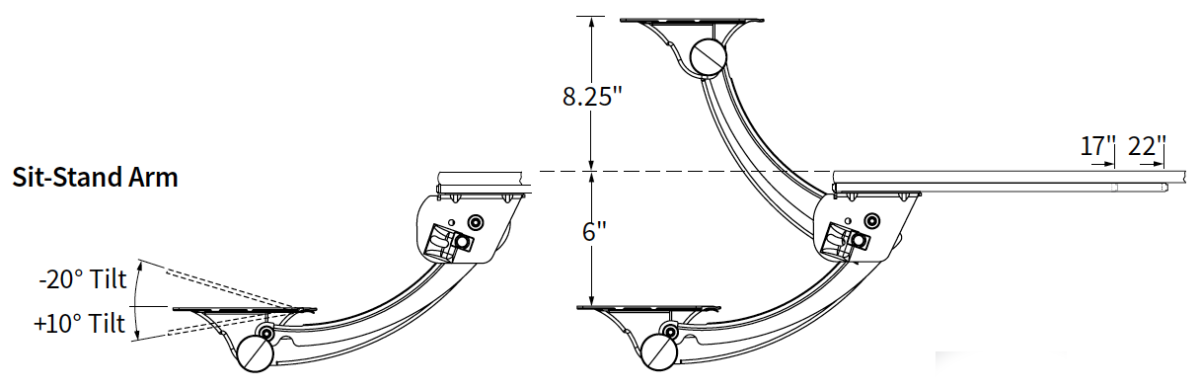 Leader 1 - Keyboard Tray System - Workrite Ergonomics