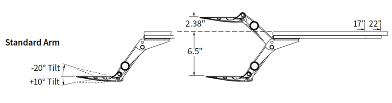 Leader 4 - Keyboard Tray System - Workrite Ergonomics