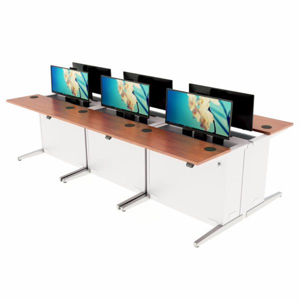 Single User Electric Computer Training Desk - Workrite Ergonomics