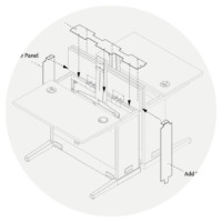 Line of Sight Computer Training Desks - Workrite Ergonomics