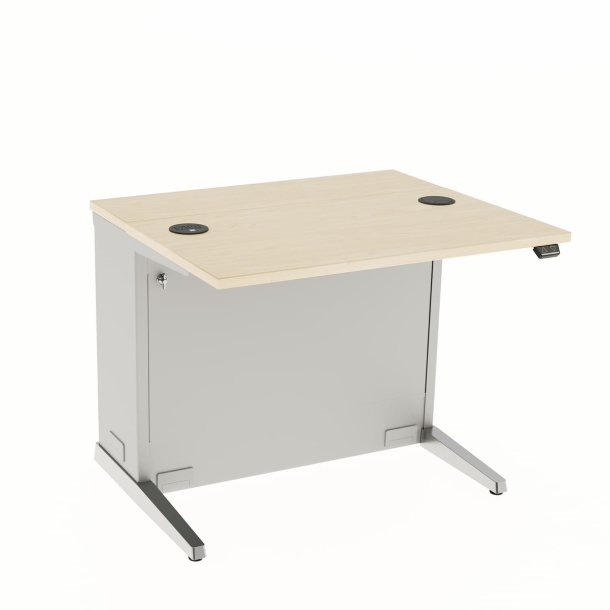 Single User Electric Computer Training Desk - Workrite Ergonomics