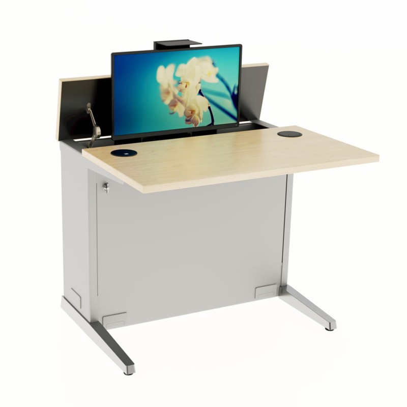 Single User Manual Computer Training Desk - Workrite Ergonomics